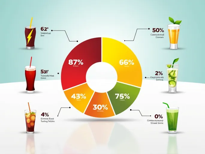 Energy Drinks Gain 10% Share in Evolving U.S. Beverage Market