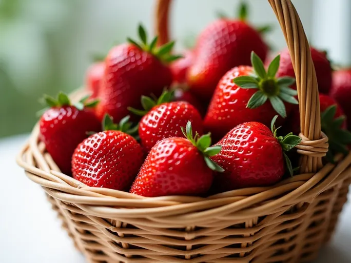 Shuangliu Ruby Strawberries Hit Market for Winter Season