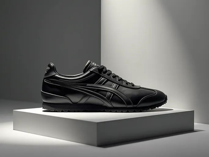 Onitsuka Tiger Relaunches Ptrainer in Black Boosting Athleisure Trend