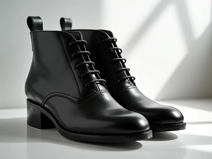 Giuseppe Zanotti Launches Elegant Black Roundtoe Booties