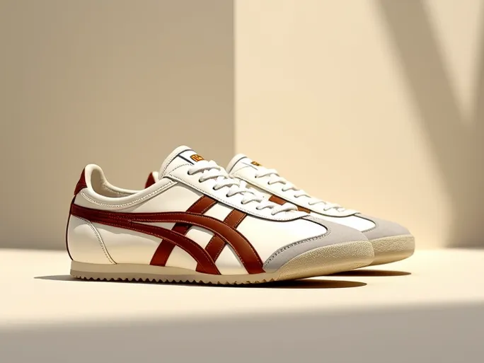 Onitsuka Tiger Revives Retro Mexico 66 Slipon in Cream and Brown