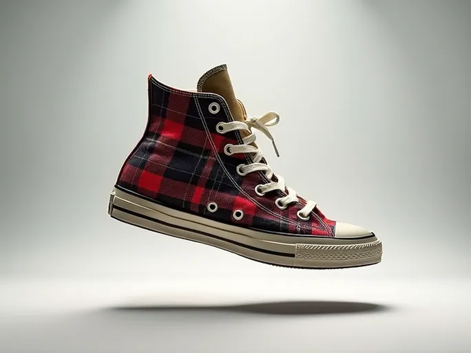 Converse Beyond Retro Launch Upcycled Flannel Chuck 70 Sneakers