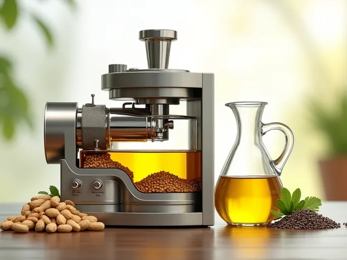Automated Oil Press Boosts Production Efficiency