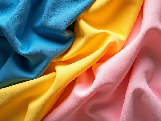 Color Block Dyeing and Crinkle Techniques Dominate Contemporary Fashion