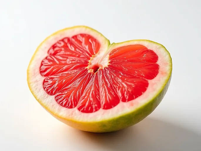 Guide to Selecting and Enjoying Red Heart Pomelos