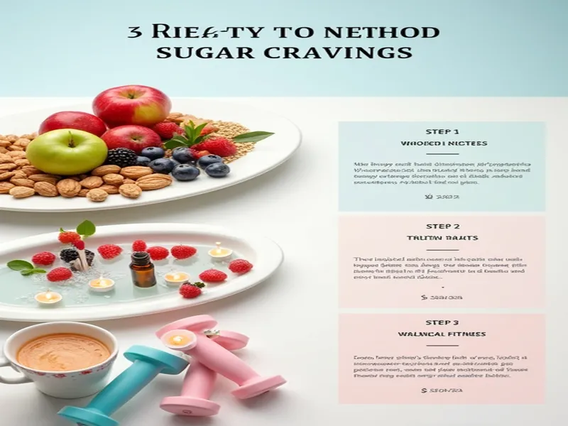 The Three-step Method to Overcoming Sugar Cravings
