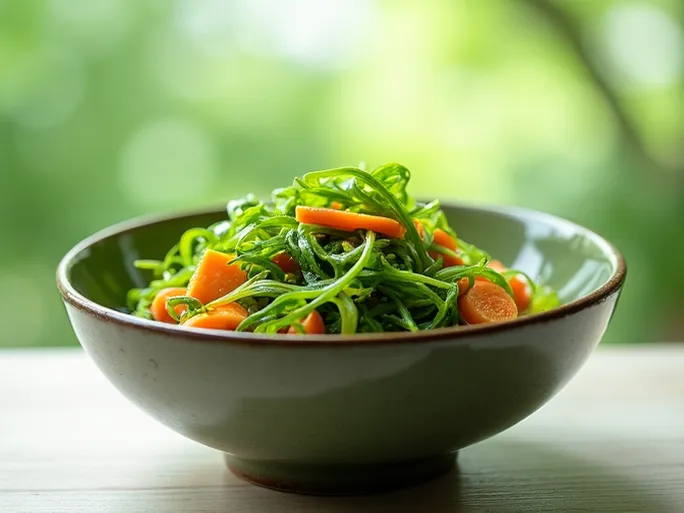 Rushan Seaweed Salad Gains Popularity for Affordability