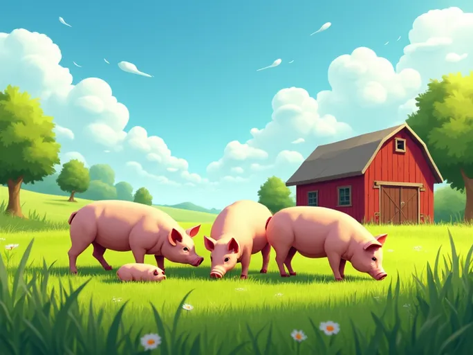 Red Label Certification Boosts Sustainable Outdoor Pig Farming
