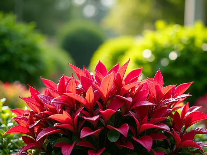 Photinia Red Robin Gains Popularity in Modern Garden Design