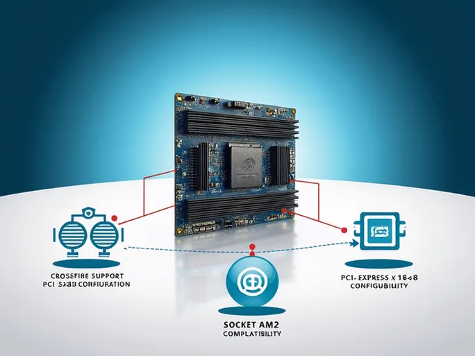 Ati RD550 Chipset Leading The Mainstream Crossfire Eras Flagship New Choice