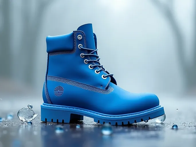 Champion Timberland Launch Blue Collaboration Boot for Kids