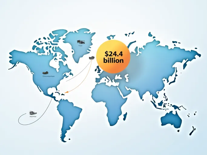 U.S. Dominates Global Footwear Imports with $28.4B in 2024