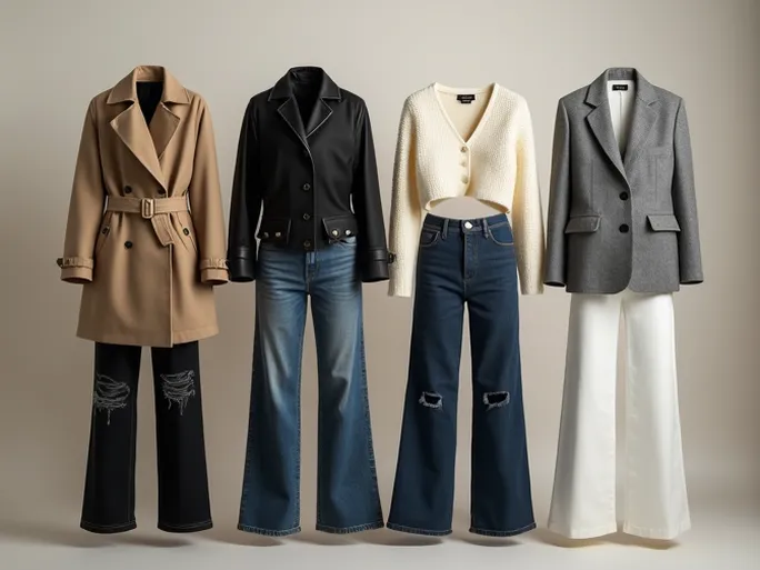 Styling Wideleg Jeans Outerwear Pairings for All Occasions