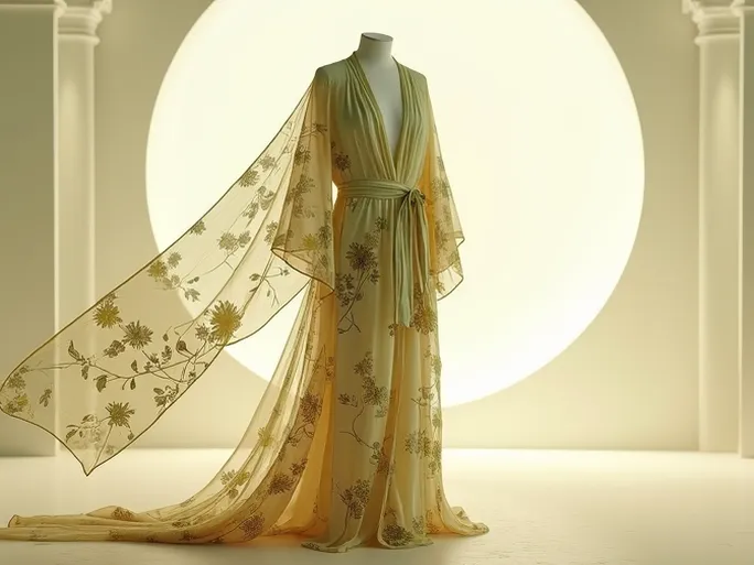VA Museum Collaborates With One Hundred Stars on Art Nouveau Robe