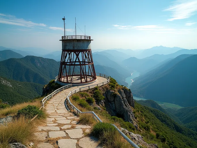 New Circular Observation Deck In The Asturian Mountains Enjoy Breathtaking Natural Scenery