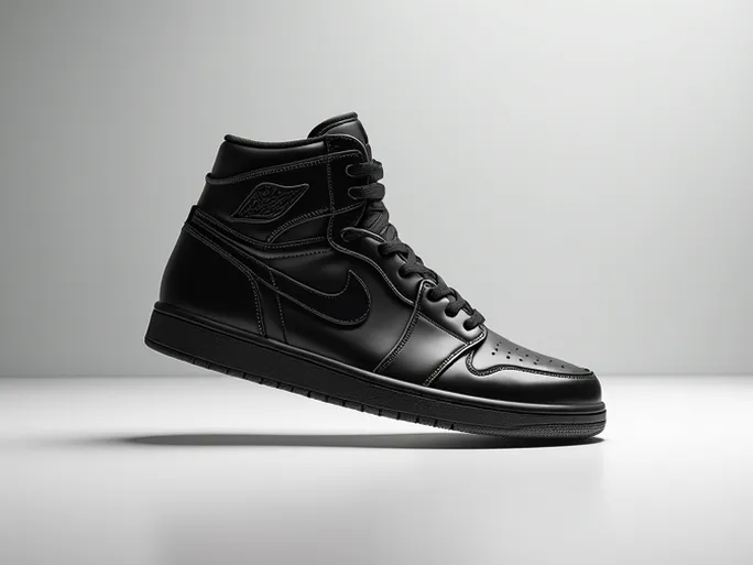 Air Jordan 1 Mid triple Black Reissued As Timeless Classic