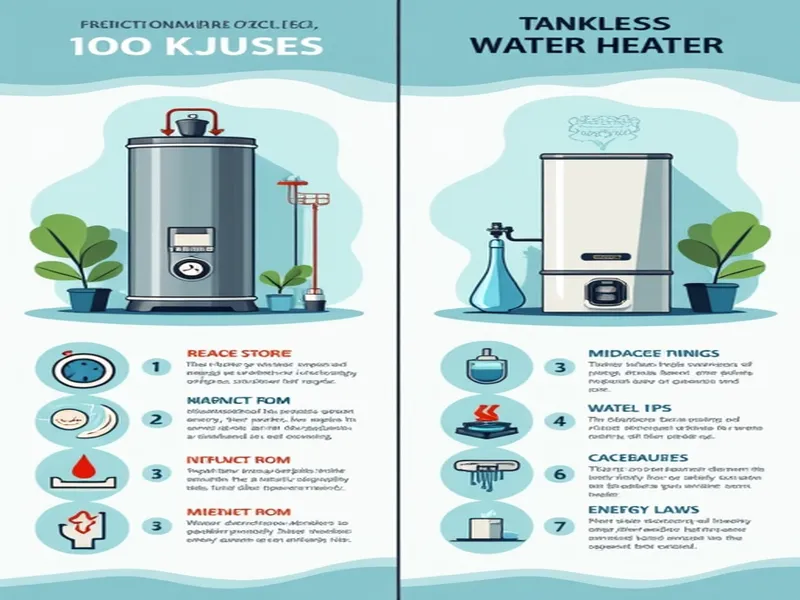 Water Heater Selection Guide: Cost Comparison Between Traditional Storage and Tankless Water Heaters