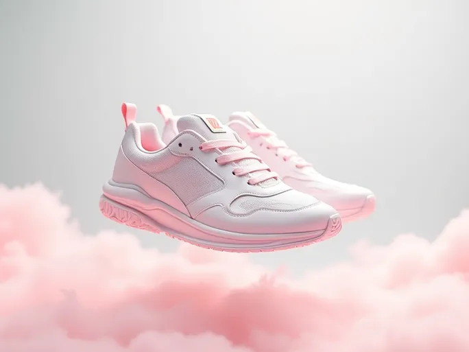 Skechers Expands BOBS Line with Lightweight Whitepink Sneakers