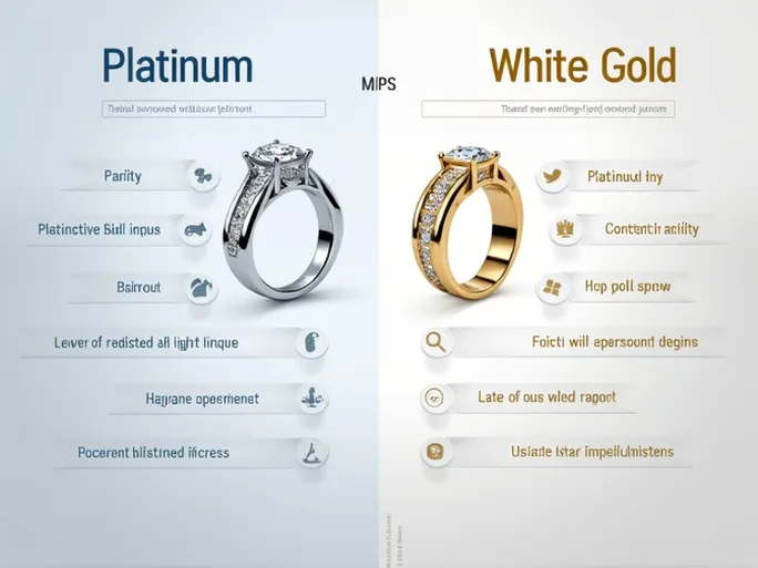 Platinum Vs White Gold Key Differences and Value Compared