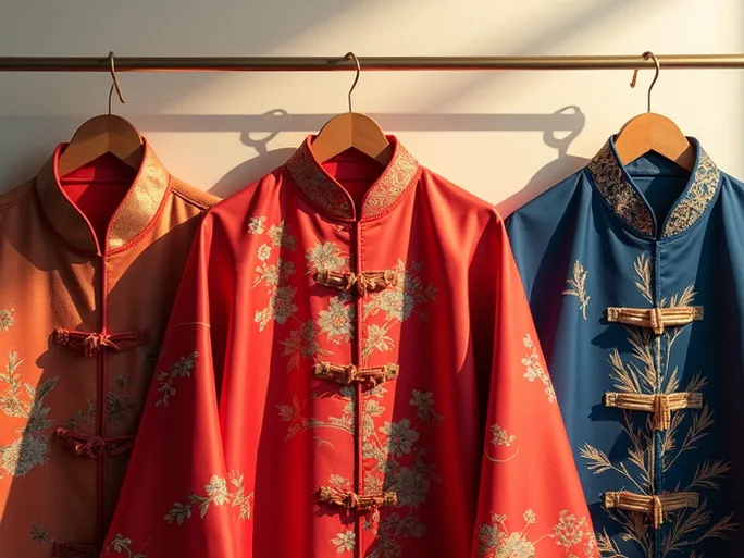 Chinese Designer Showcases Traditional Ensemble at APEC Summit