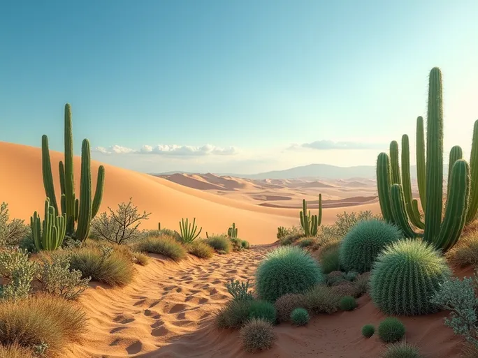 Chinas Inner Mongolia Sees Surge in Cactus Farming Demand