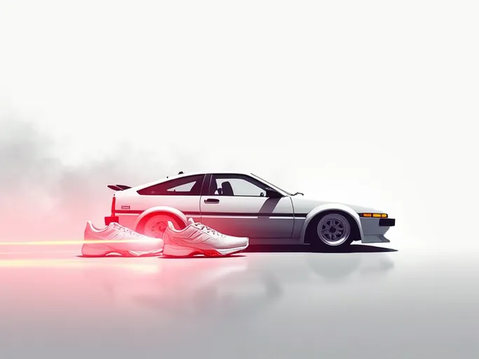 361 Launches Ae86inspired Running Shoes Tapping Initial D Nostalgia