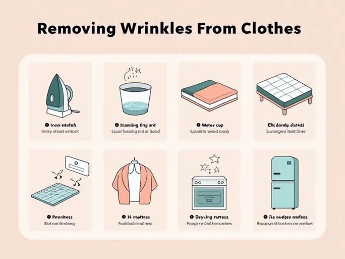 Seven Effective Methods to Remove Wrinkles From Clothes
