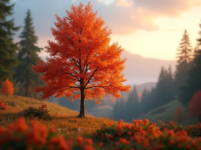 Mountain Ash Trees Vital to Ecosystems and Scenic Landscapes