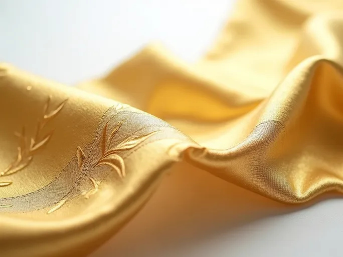 Polyester Goldsilver Stamped Fabric Uses and Buying Guide