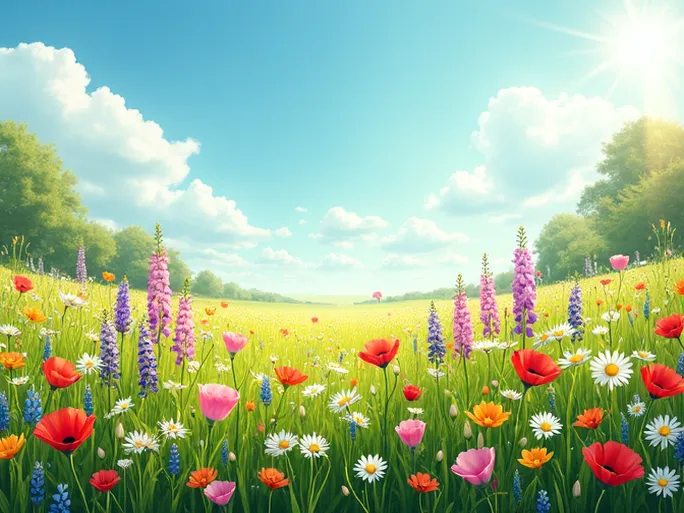 Sowing Wildflowers in Spring and Autumn to Adorn Your Garden with Nature