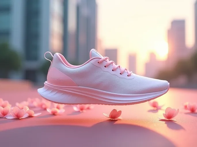 361 Launches Performancedriven peach Blossom Running Shoes
