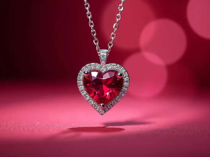 ZOCAI Launches New Ruby Pendant Collection