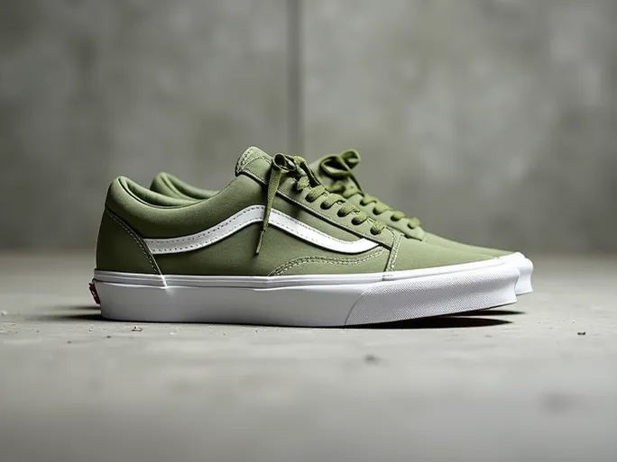 Vans Reintroduces Classic Old Skool LX in Winter Moss Green