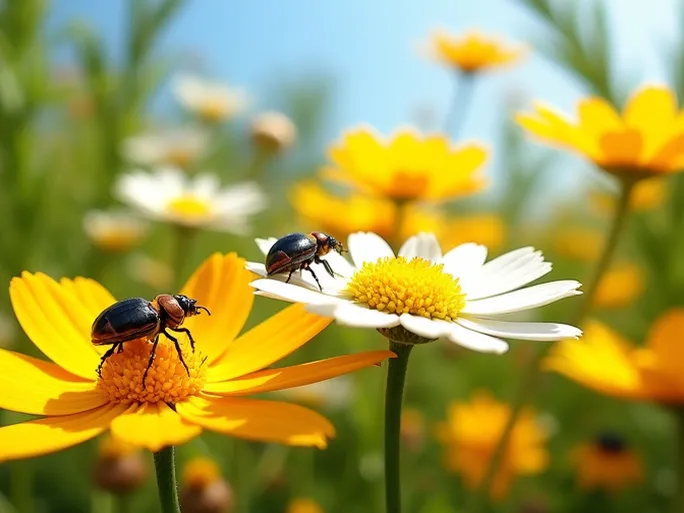 Pollen Beetles Impact on Garden Ecosystems Examined