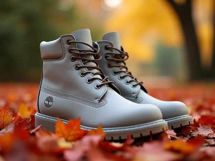 Timberland Expands Womens Heritage Boot Line in Light Grey