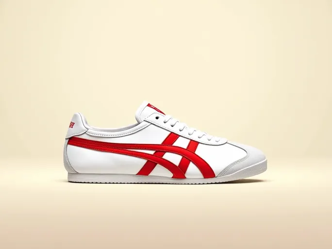 Onitsuka Tiger Relaunches Classic Lawnship 20 in Cream and Red