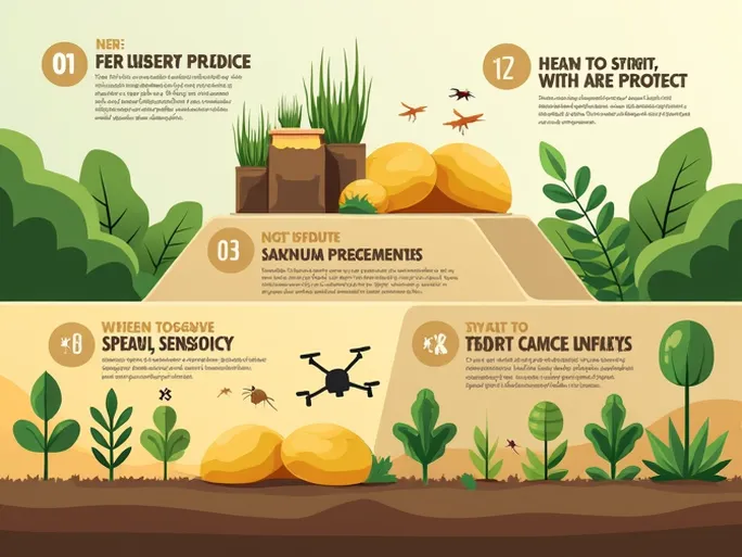 Efficient Potato Cultivation Key Practices from Fertilization to Pest Control