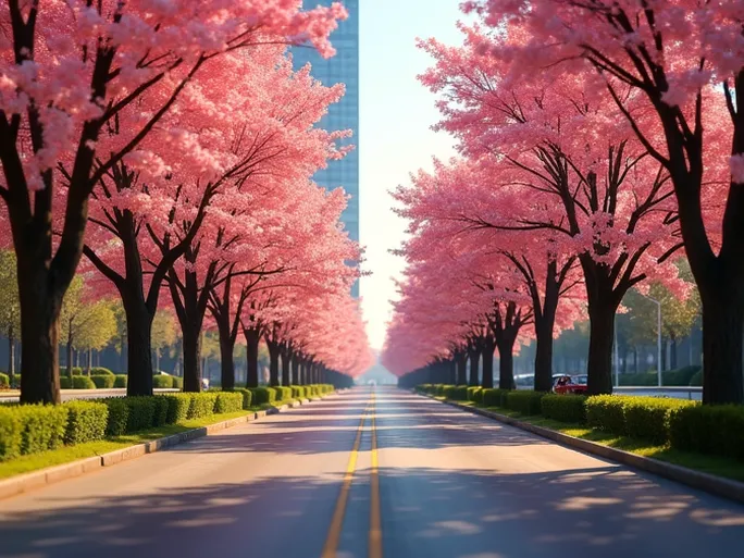 Columnar Crabapple Trees Boost Urban Landscaping Efficiency