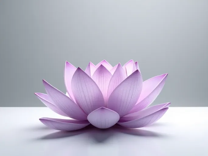 Tangstyle Lotus Graypurple Fabric Gains Popularity in Qipao Hanfu