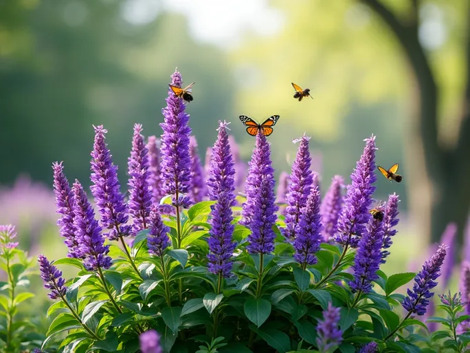 Salvia Mainacht Gains Popularity in Summer Gardens