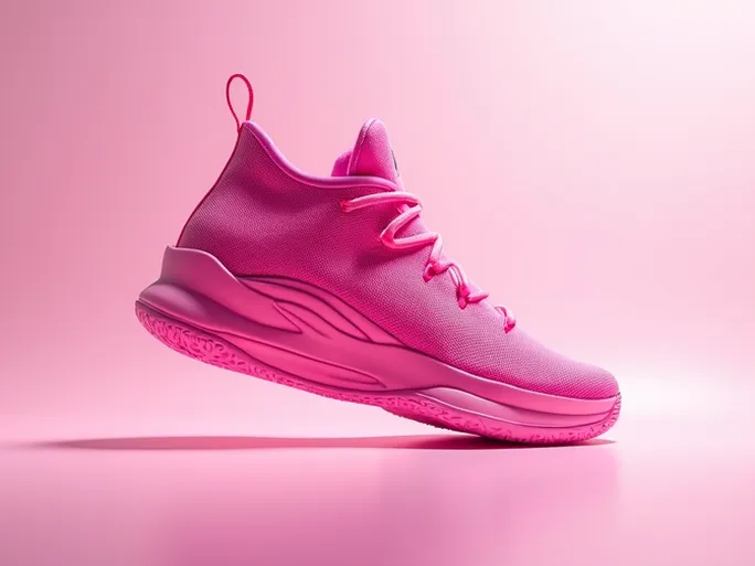361 and Dunk of China Launch Pink Performance Basketball Shoe