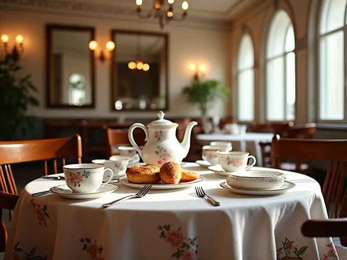 VA Caf Blends History and Cuisine in London