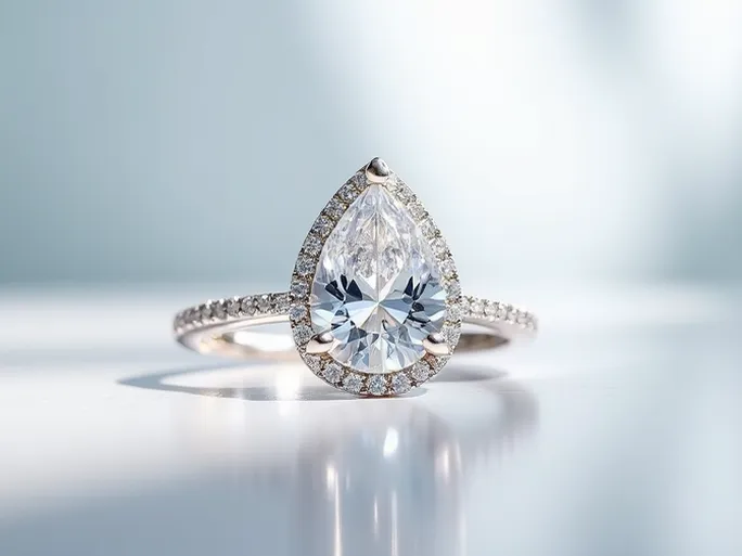 Zocais Yu Xu Collection Debuts Teardrop Diamond Ring