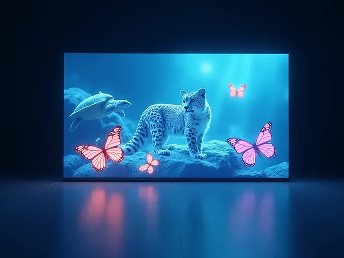 LG Electronics Showcases Endangered Species Art in Times Square