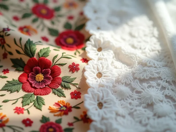 Key Factors in Pricing and Selecting Embroidery Lace Fabrics