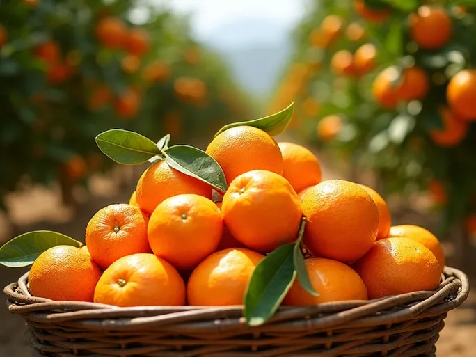 Ailao Mountain Crystal Oranges Peak in Quality and Demand