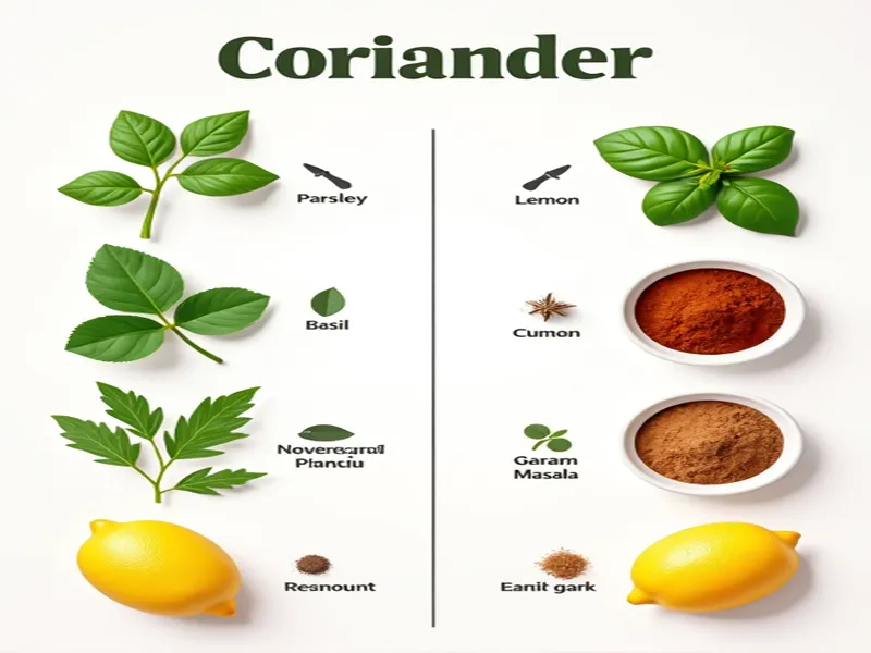 Coriander Seed and Leaf Substitutes: Clever Choices to Enhance Culinary Flavor