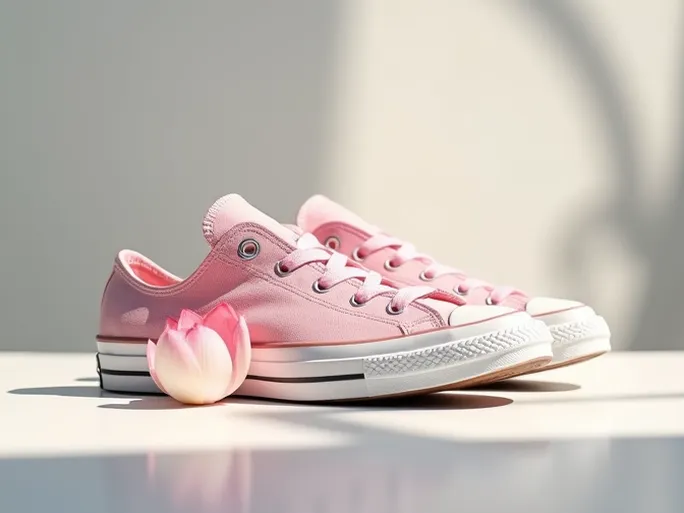 Converse Revives Retro 70s Chuck Taylor in Lotus Pink