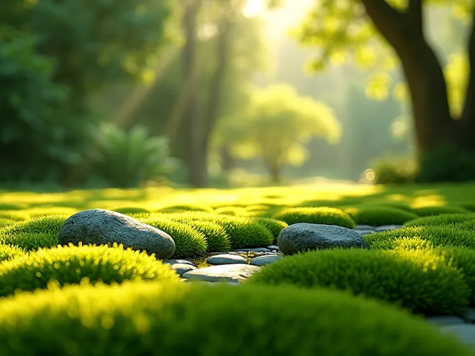 The Elegant Green Carpet A Deep Dive into Moss in Lawns
