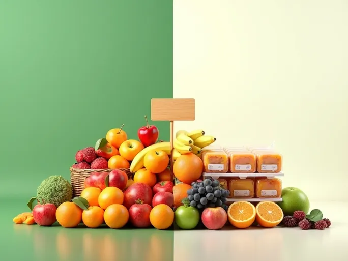 Study Compares Impact of Shelf Signs Vs Labels on Fruit Sales